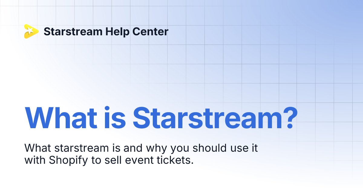 What is Starstream? | Starstream Help Center